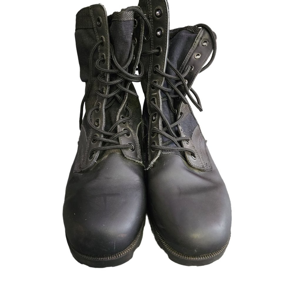 Gi Style Military Jungle Combat Boot Canvas Leather B… - Gem